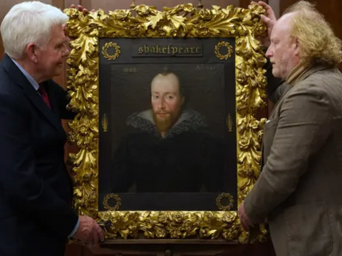 The Only Portrait Of Shakespeare Ever Made In His Lifetime Goes On Sale ...