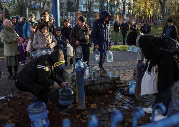 No Water, No Electricity In Kyiv After Barrage Of Russian Missile ...