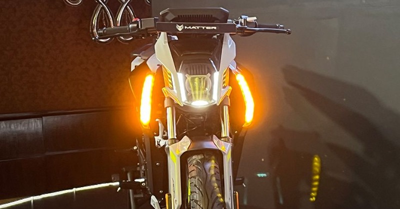 Matter Unveiled India’s First Electric Motorbike With Gearbox, 150 km Range