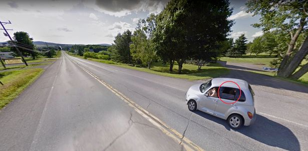 Google Earth User Spots 'Alien' In Back Seat Of Car
