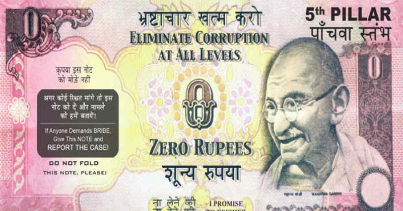जब भारत में छापे थे Zero रुपये के नोट