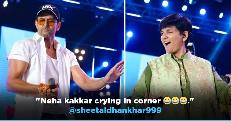 Hrithik Roshan Performs Garba With Falguni Pathak, Fans Say It's The ...