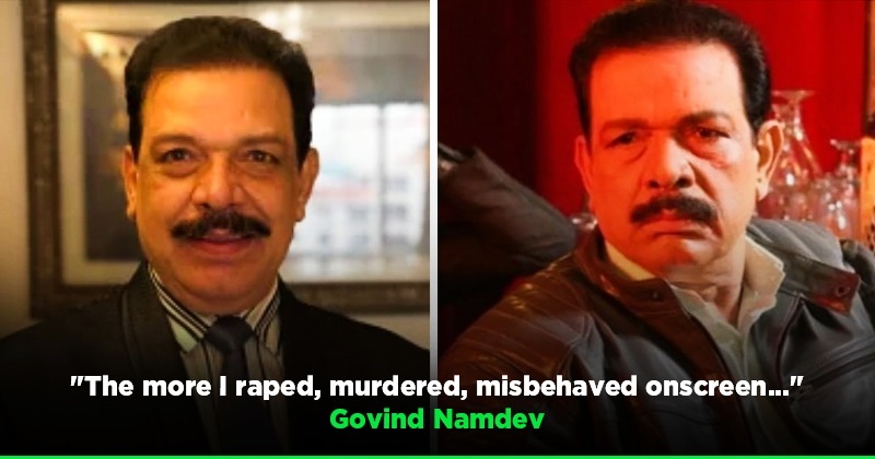 Veteran Actor Govind Namdev Says Filming For Rape & Murder Scenes ...