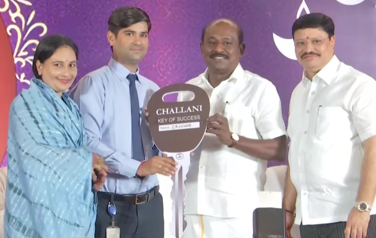 Chennai Businessman Gifts Cars Bikes To Staff For Diwali