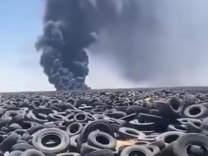 Viral Video Of Kuwait Tyre Graveyard Appalls Netizens