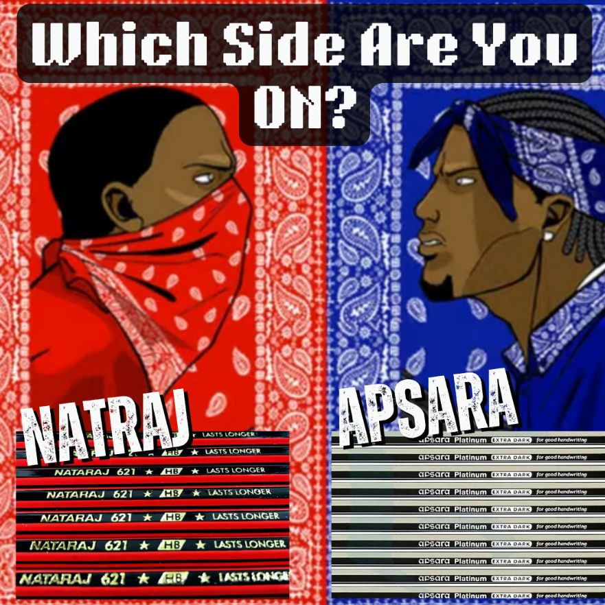 Netizens Debate About Which Pencil Is Better, Nataraj Or Apsara