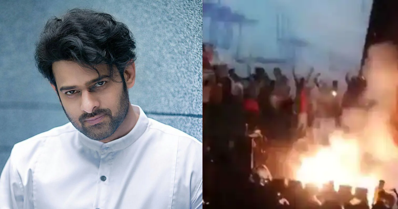 Fire Breaks Out Inside Andhra Theatre As Prabhas' Fans Burst Crackers ...