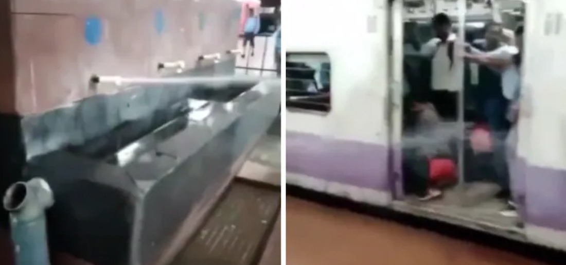 Video Of Broken Water Tap At Railway Station Viral