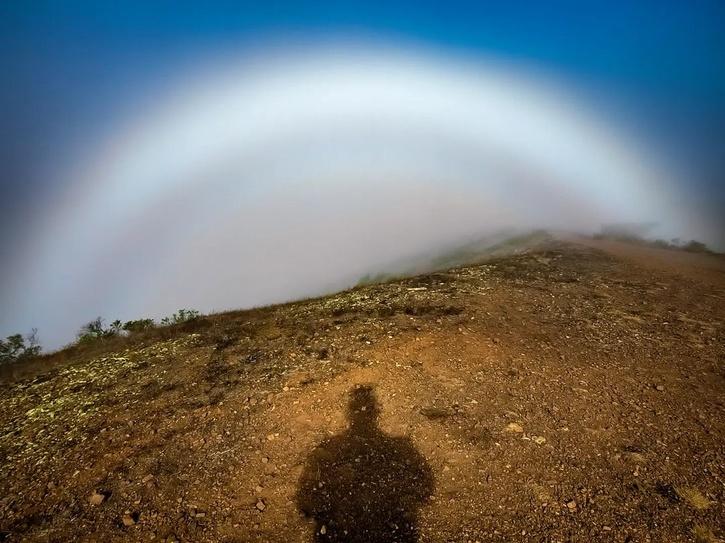 'Fogbow': Photographer Captures Rare ‘Ghost’ Rainbow In California ...