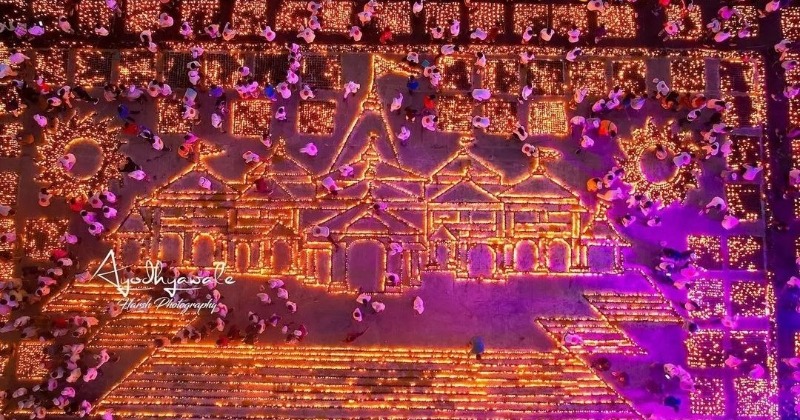 Ayodhya Deepotsav 2022 में बना विश्व रिकॉर्ड, 15 लाख 76 हज़ार दीपकों से ...