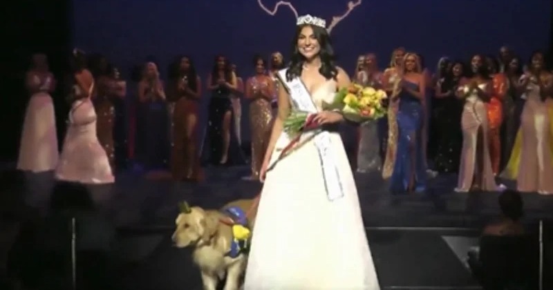 Girl With Epilepsy Wins 'Miss Dallas Teen' Pageant With Service Dog By ...