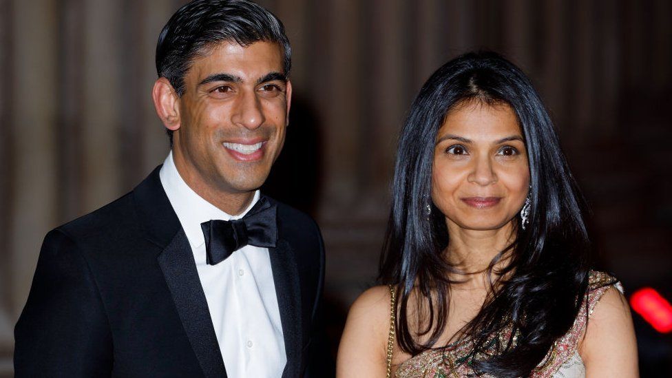 Rishi Sunak & His Wife Akshata Murty Have A Networth Of £730 Million