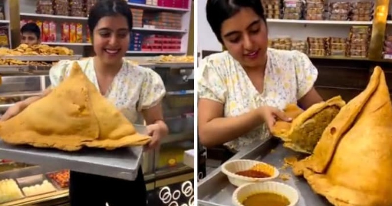 Meerut Sweet Shop's Giant Samosa Gets Thumbs Up