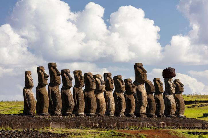 Tallest Moai Statue Which Was Never Erected Captured In Viral Image