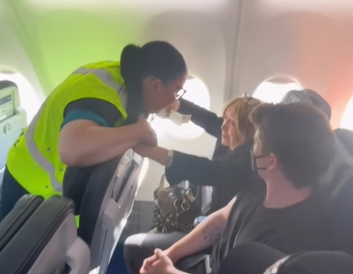 Flight Attendant Runs Into Her Favourite Teacher