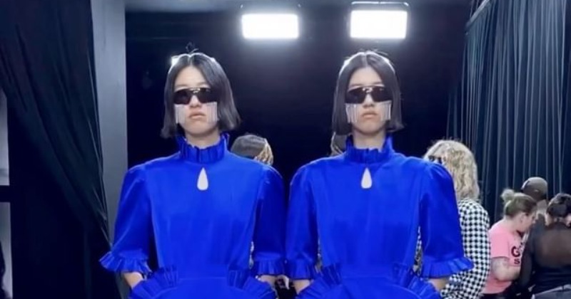 Gucci Creates History As 68 Pairs Of Identical Twins Walk The Ramp