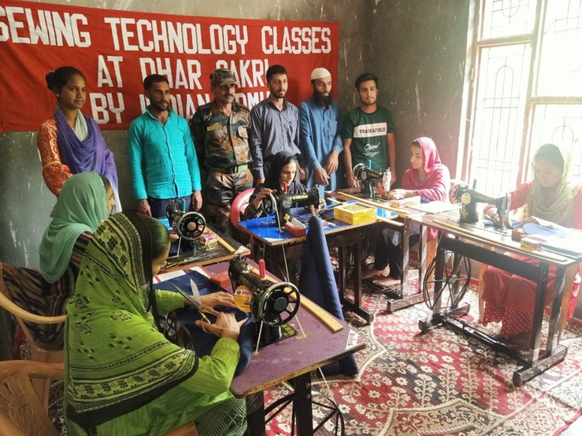 Explained: Indian Army's Skill Development Center To Empower Kashmiri Women
