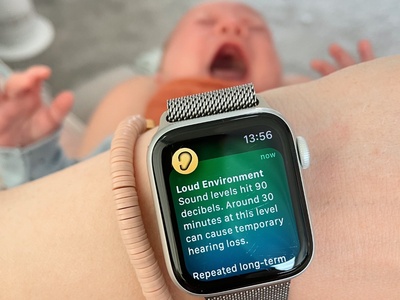 Crying Baby Triggers Apple Watch To Alert Woman Of ‘Loud Environment’