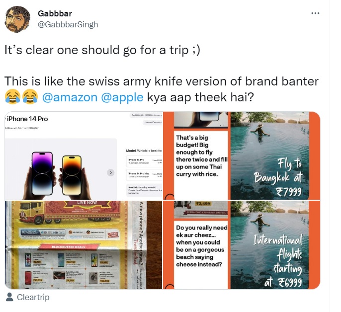 Make Way For Cleartrip’s Clutter-Breaking Festive Season Ad Reminding ...