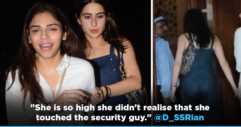 Babe Could Hardly Walk Fans Think Sara Ali Khan Is Really Drunk In This Video Going Viral