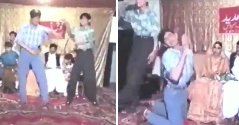 Old Video Of Pakistani Men Dancing During A Wedding In 1990s Resurfaces