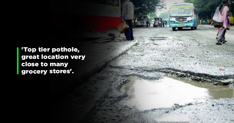 "Abizer's Pothole" Is The New Bengaluru Landmark On Google Maps