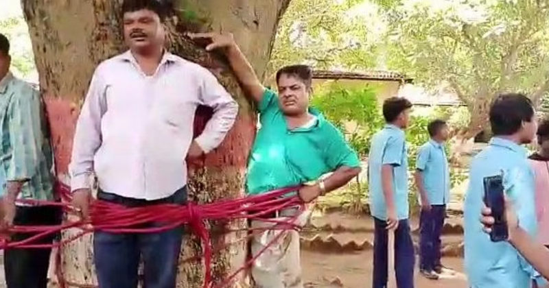Jharkhand: Students Tie Teachers To A Tree, Beat Them Over Poor Marks ...