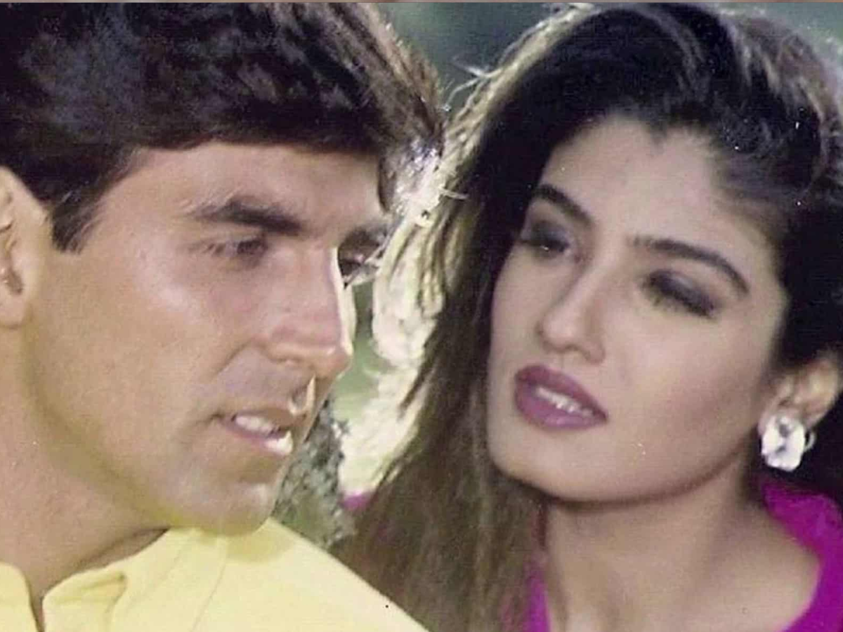 Raveena Tandon And Akshay Kumar