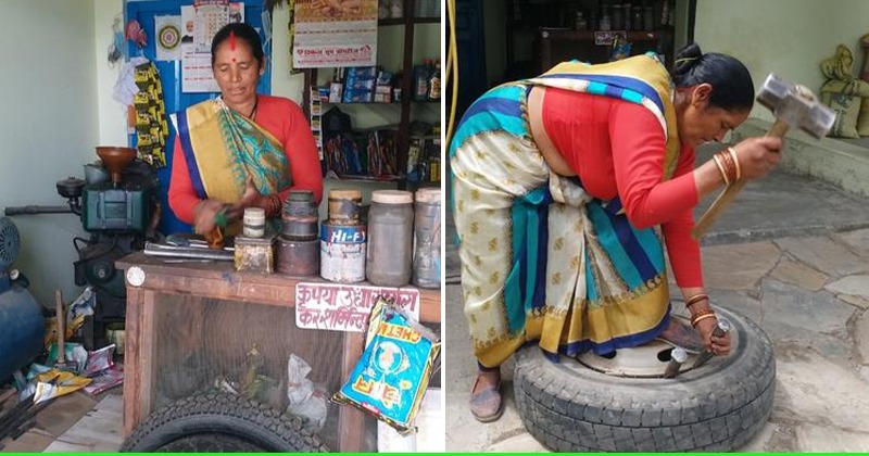 Meet Kamala Negi, AKA 'Tyre Doctor,' Who Fixes Everything From Bicycles ...