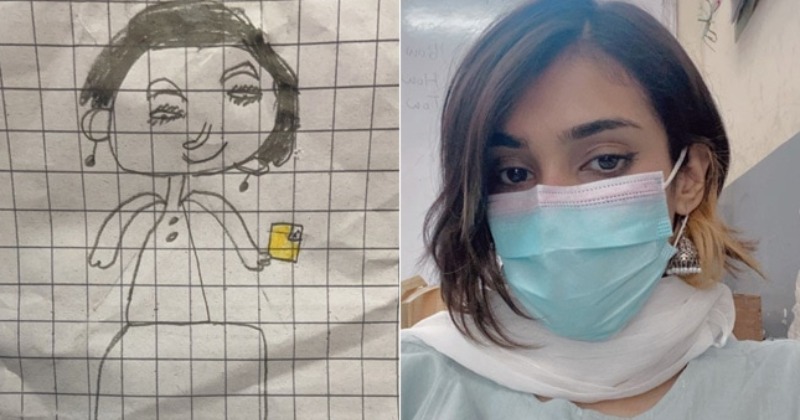 Teacher Asks First Graders To Draw Her Picture & The Results Are Epic