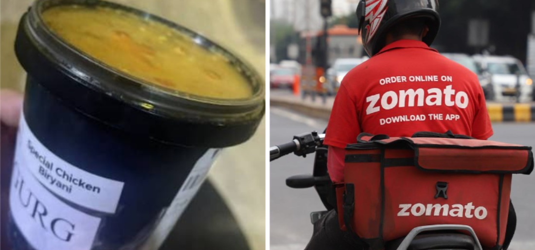 Zomato Shareholder Orders ‘Inter-City’ Biryani, Receives Only Salan