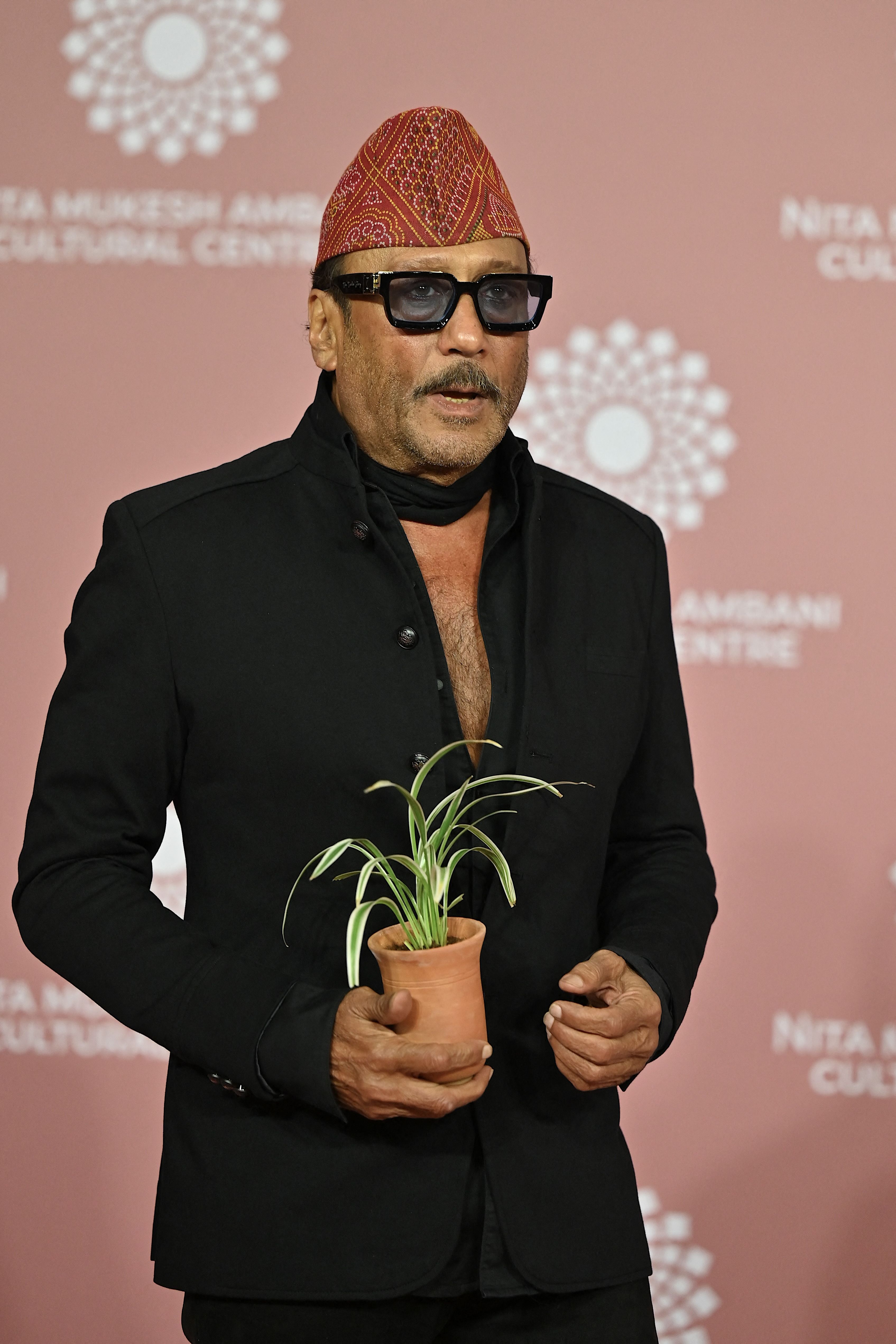 Here's Why Jackie Shroff Carries A Spider Plant At Almost Every Event ...
