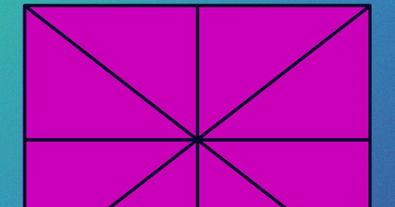 Genius Game: Spot How Many Triangles Are Inside The Square In 15 Seconds