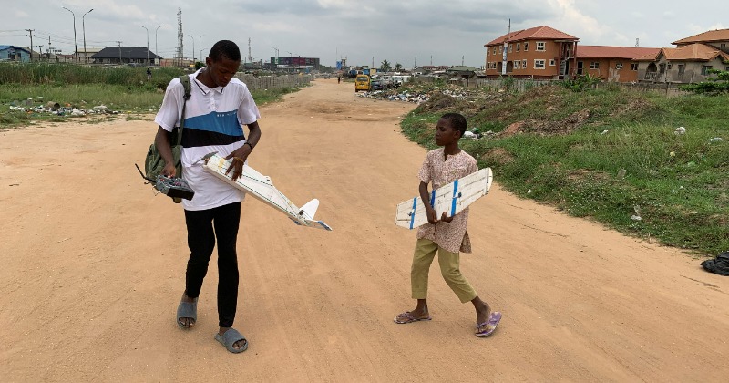 Inspired By Dream Of Flying, Nigerian Man Builds Remote-Controlled ...
