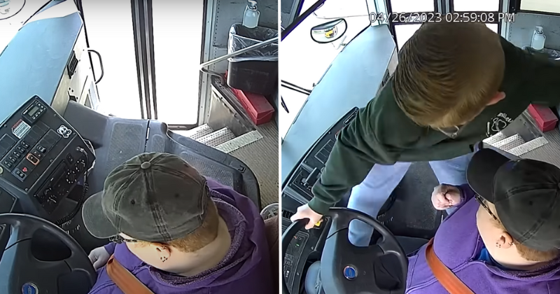 Brave 7th Grader Saves 66 Students As Bus Driver Passes Out