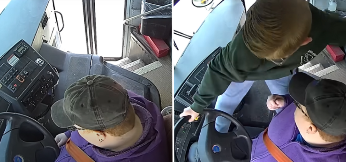 Brave 7th Grader Saves 66 Students As Bus Driver Passes Out