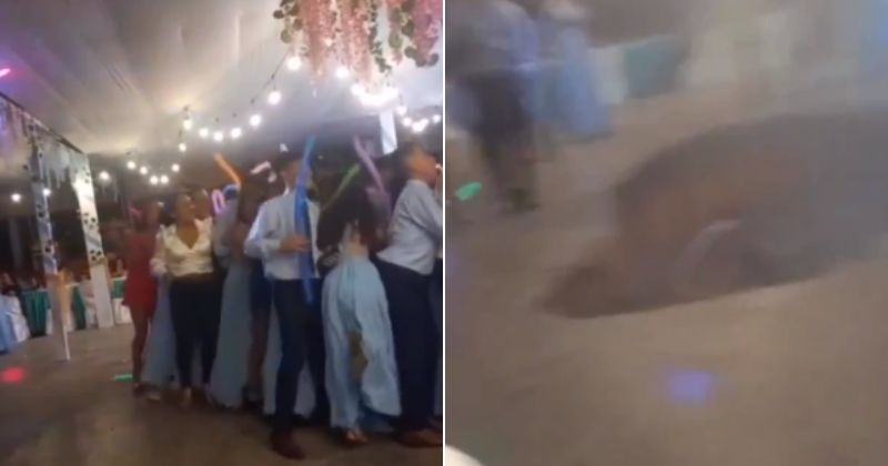 Watch: Viral Video Shows Terrifying Moment Dance Floor Collapses At ...
