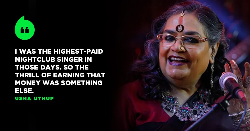 Usha Uthup Recalls Starting Her Career As A 'Fantastic' Nightclub ...