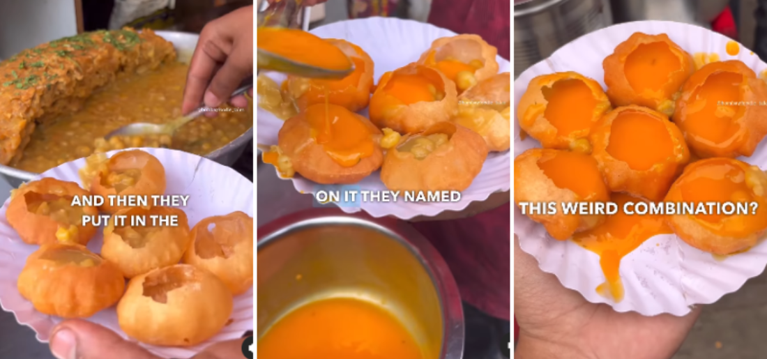 Social Media Users React to Unusual Pani Puri Combination