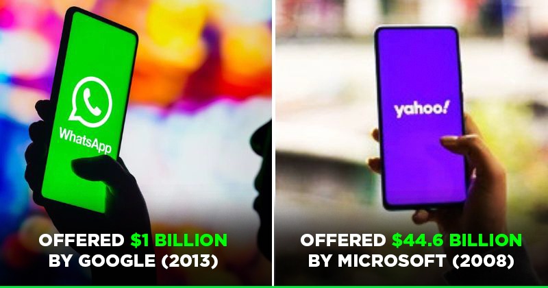 From Yahoo-Microsoft To Twitter-Facebook: 10 Big Mergers That Were Rejected