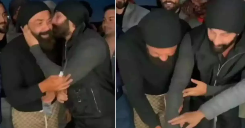 Ranbir Kapoor Kisses Bobby Deol As They Wrap Up Animal's UK Schedule, Video Goes Viral