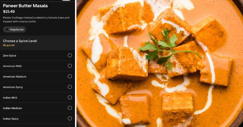 US Restaurant Sparks Interest With Viral Spice Chart, Introducing ...