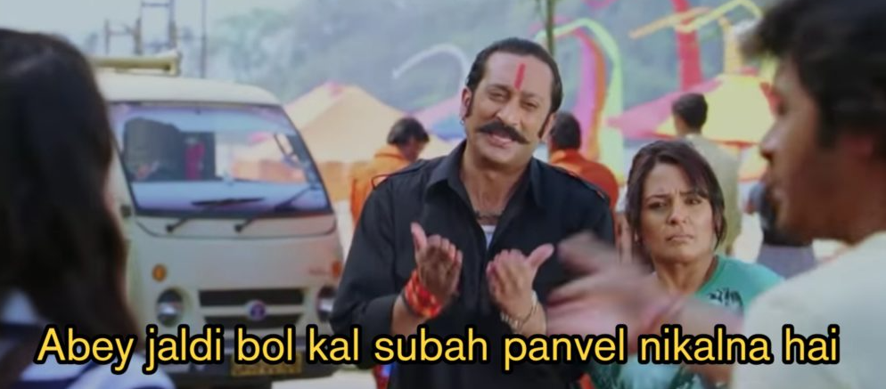 स्क्रिप्ट में नही था Vasooli Bhai का डायलॉग 'अबे जल्दी बोल कल सुबह ...