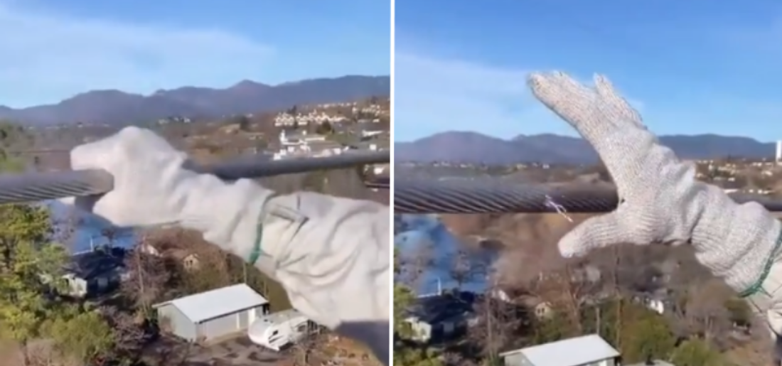 Video Of Man Grabbing High Voltage Wire Goes Viral