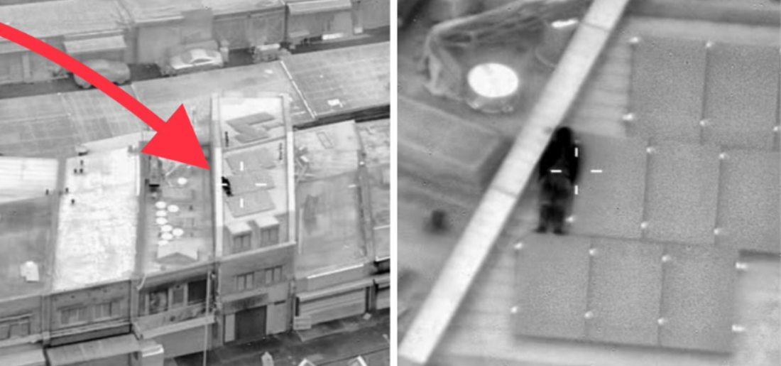 Man Hides Among Solar Panels On Rooftop To Avoid Arrest