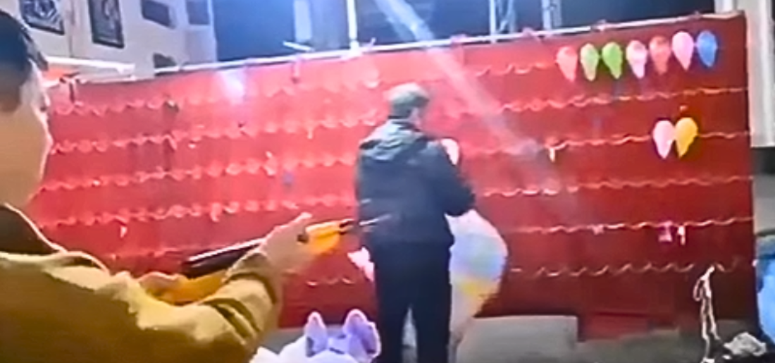 Man's Balloon Shooting Shocks People Online