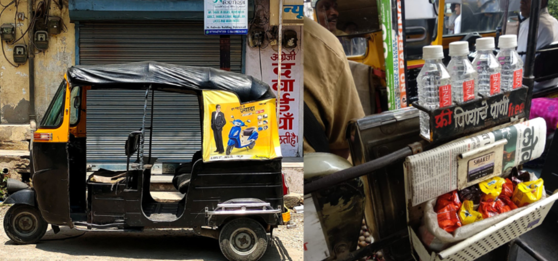 Mumbai Auto Driver Keeps Water And Snacks For Passengers