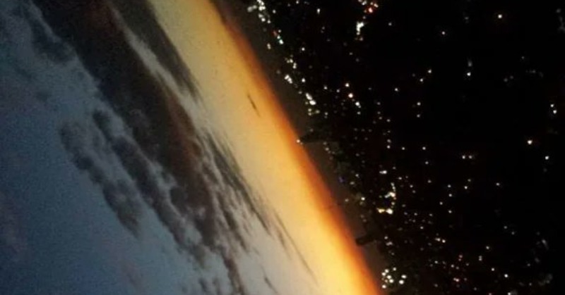 Optical Illusion: Is It A View Of Earth From Outer Space?