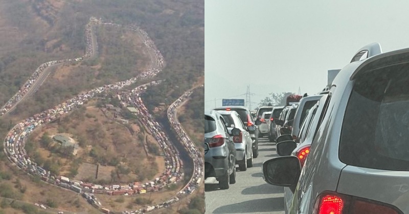 Long Weekend Rush Leads To 10-Km-Long Bumper-To-Bumper Traffic At Pune ...