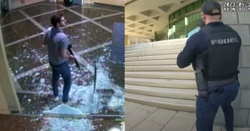 US Cops Release Bodycam Footage Showing How They Took Down Bank Shooter ... US Cops Release Bodycam Footage Showing How They Took Down Bank Shooter ...